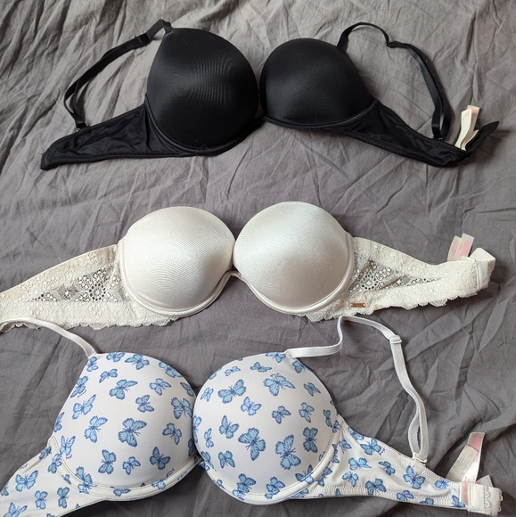 PINK Victoria's Secret | Intimates & Sleepwear | Vs Pink Push Up Bras ...